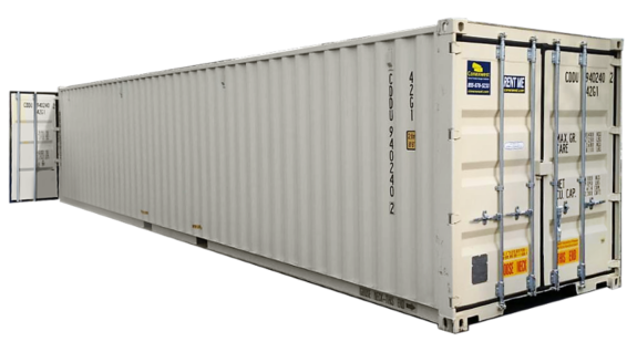 40ft Standard Storage Container w/ Doors on Both Ends - UBOXIT